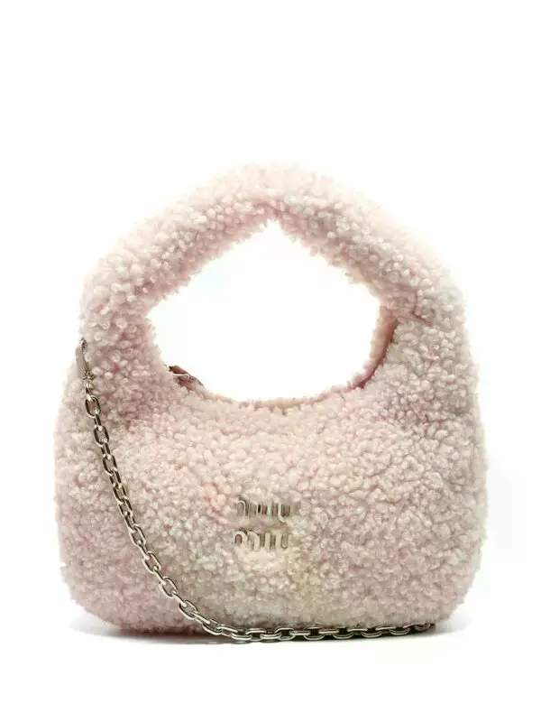Miu Miu 2024 Chain Wool Handbag