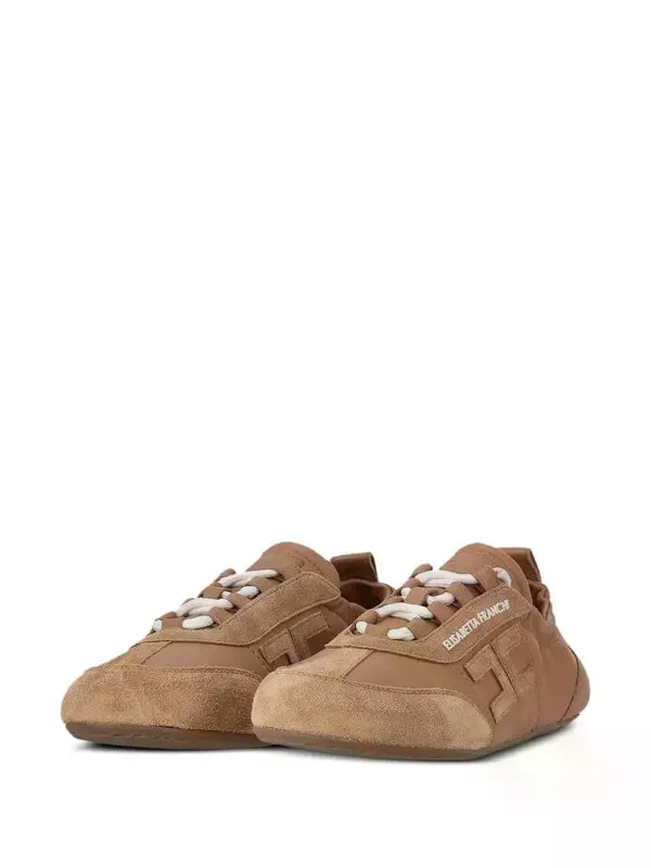 Elisabetta Franchi Suede Panel Sneakers