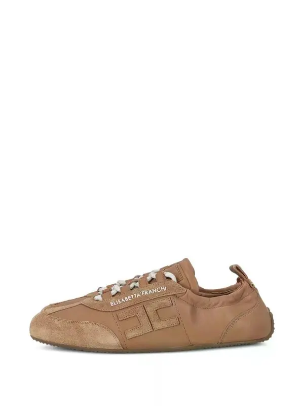 Elisabetta Franchi Suede Panel Sneakers