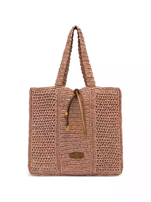 GIANNI CHIARINI Nefeli Crochet Shopper Bag