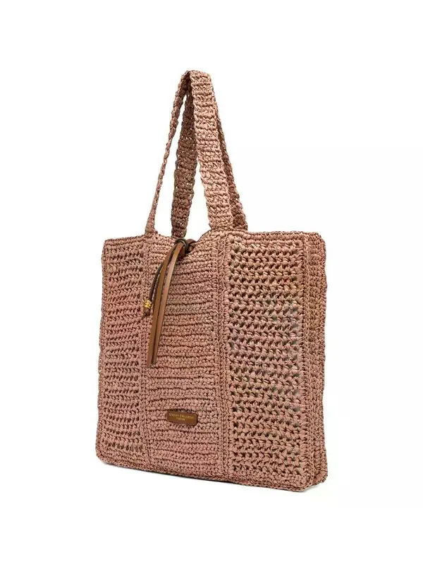 GIANNI CHIARINI Nefeli Crochet Shopper Bag