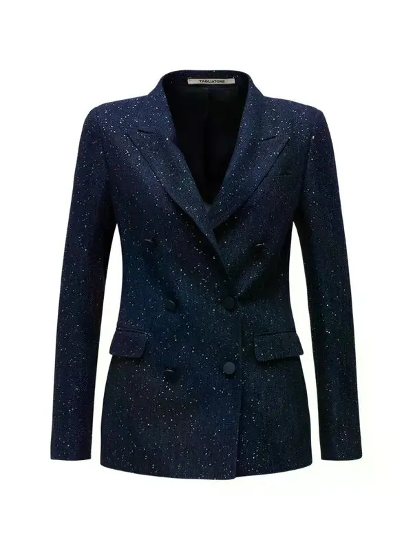 Tagliatore Double-breasted Blazer - Blue