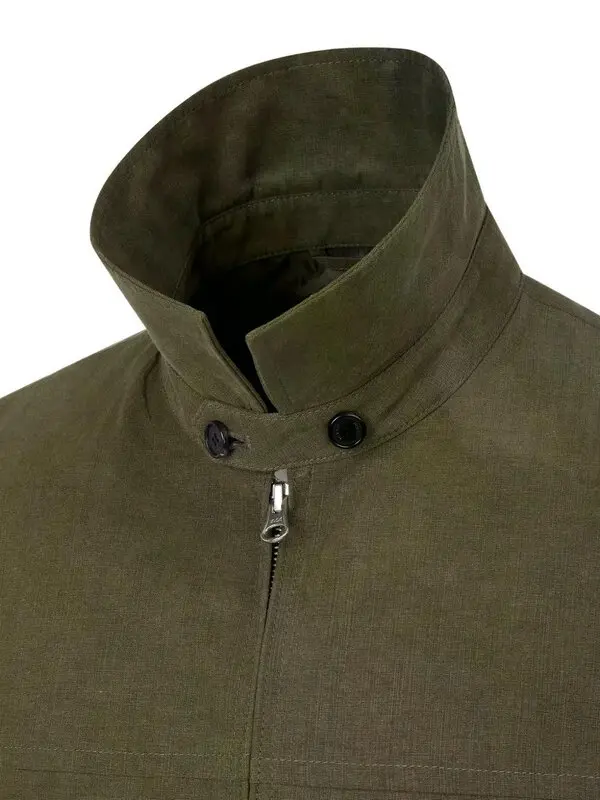 STUDIO TOMBOY Zip Collar Jacket - Green