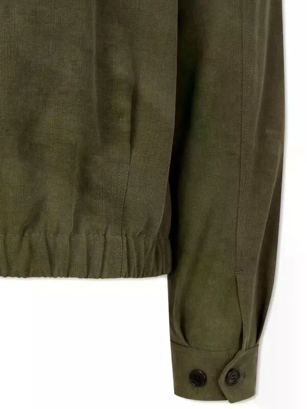 STUDIO TOMBOY Zip Collar Jacket - Green