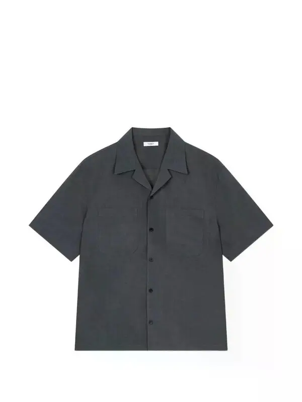 STUDIO TOMBOY Pocket Short-sleeve Shirt - Grey