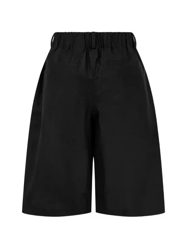 STUDIO TOMBOY Relaxed-fit Cotton Shorts - Black