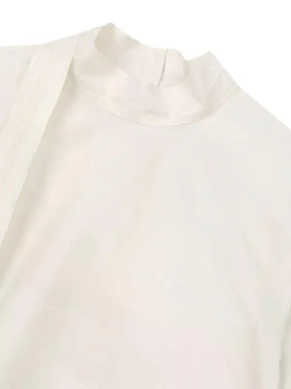 STUDIO TOMBOY High-neck Long-sleeve Blouse