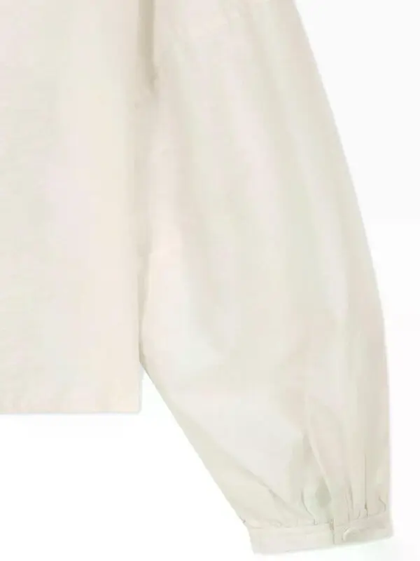 STUDIO TOMBOY High-neck Long-sleeve Blouse