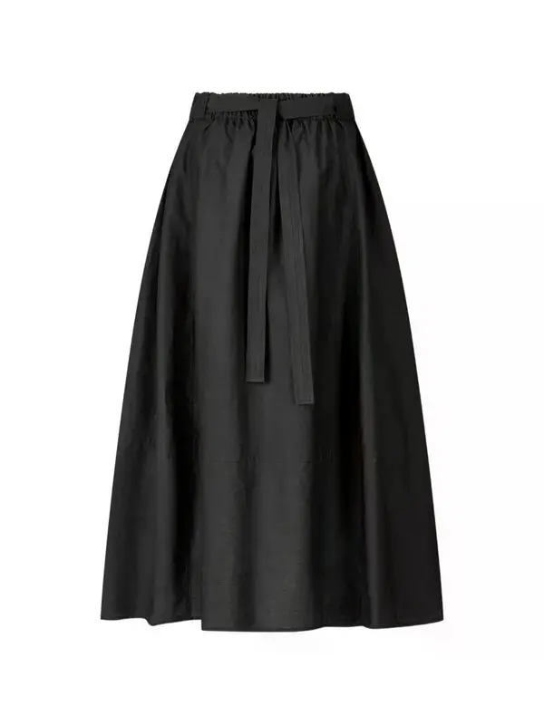 STUDIO TOMBOY Belt-detail Balloon Cotton Skirt