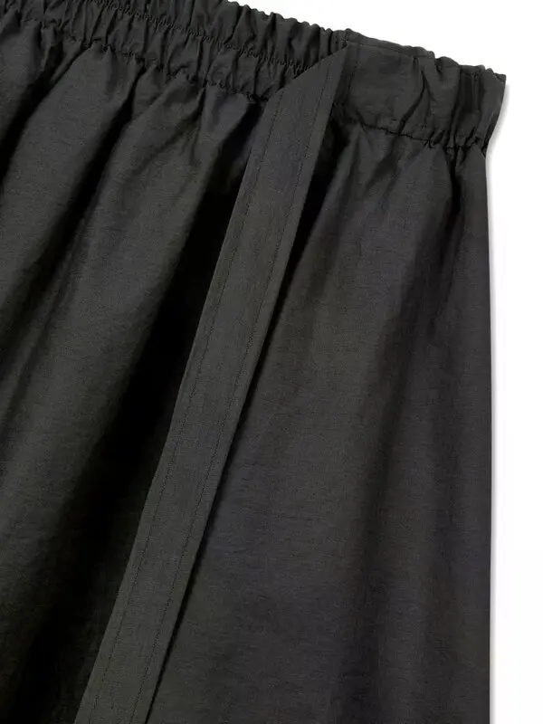 STUDIO TOMBOY Belt-detail Balloon Cotton Skirt