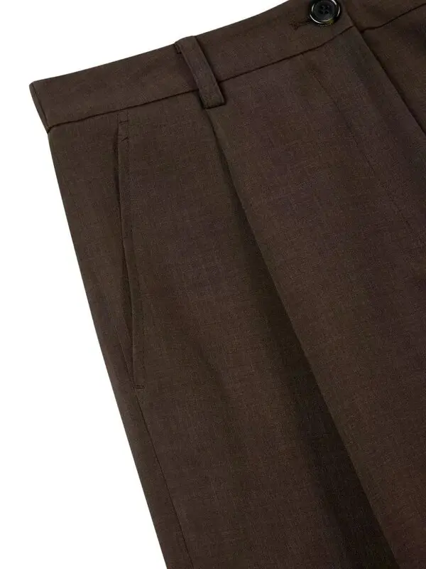 STUDIO TOMBOY Pleated Relaxed-fit Shorts