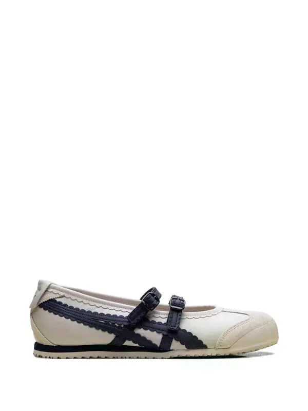 Onitsuka Tiger Mexico 66 Buckled Sneakers - Neutrals