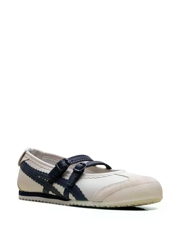 Onitsuka Tiger Mexico 66 Buckled Sneakers - Neutrals