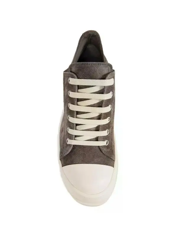 Rick Owens Ramones Low Top Sneakers - Brown