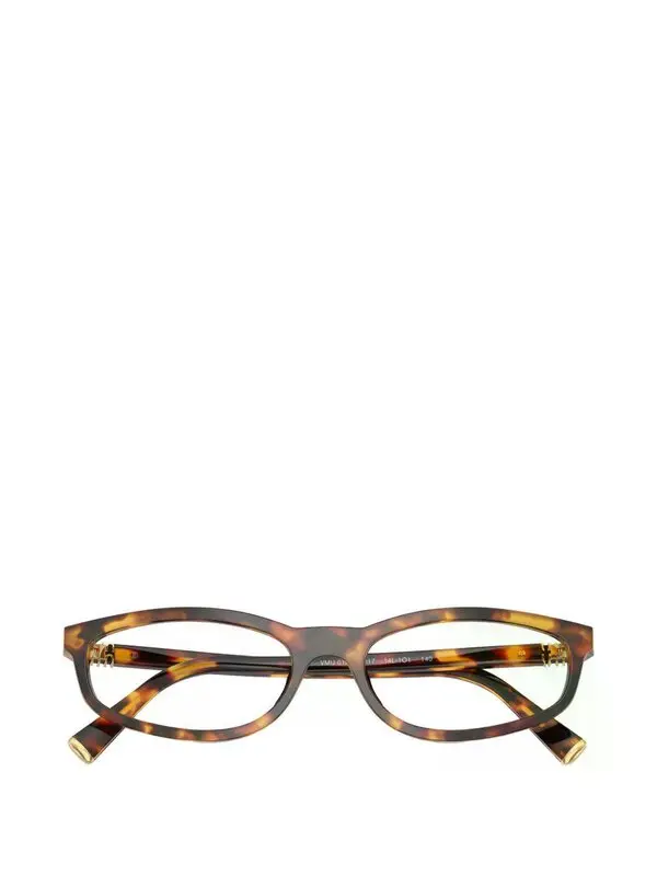 Miu Miu Tortoiseshell Pattern Eyeglasses - Brown