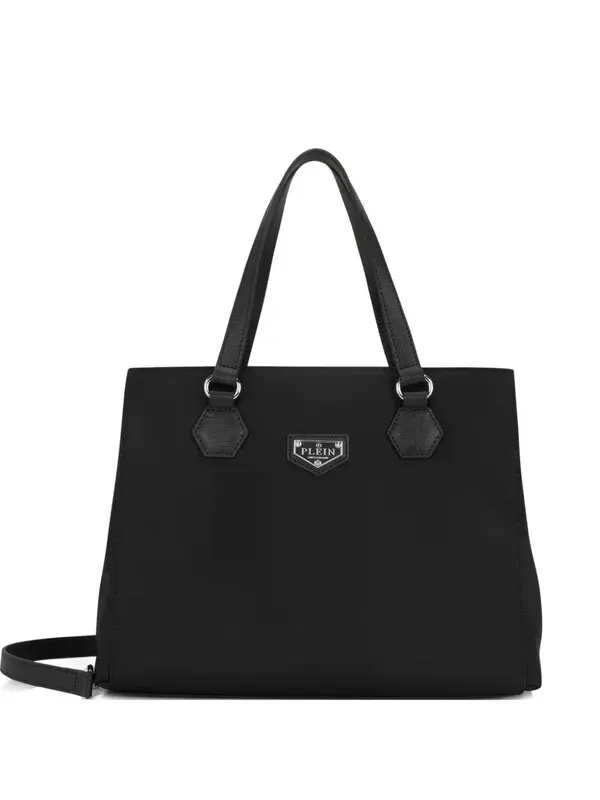 Philipp Plein Logo-plaque Tote
