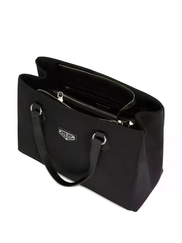 Philipp Plein Logo-plaque Tote