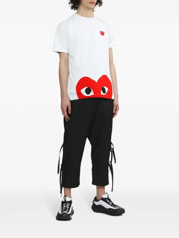 Play Comme Des Garcon Cotton T-shirt - White