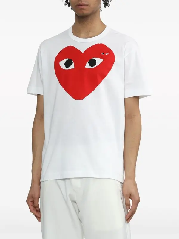 Play Comme Des Garcon Cotton T-shirt