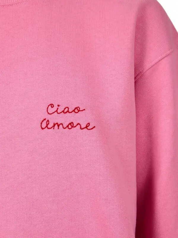 Giada Benincasa Hello Love Sweatshirt - Pink