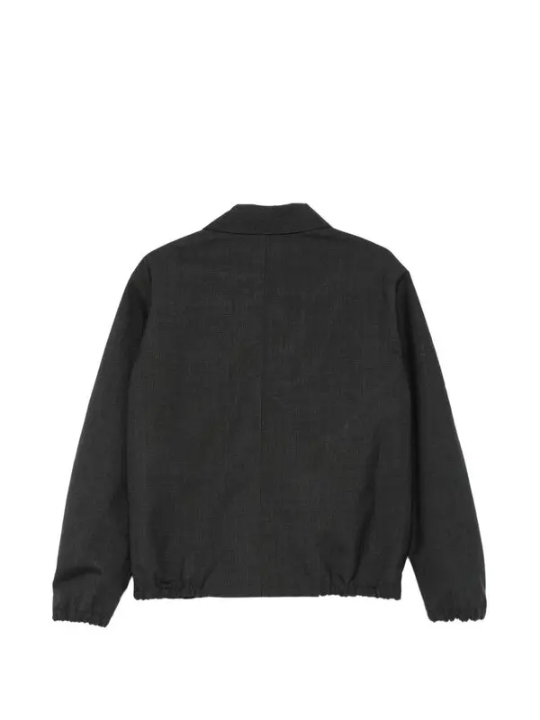 Auralee Zipped Nylon Jacket - Grey