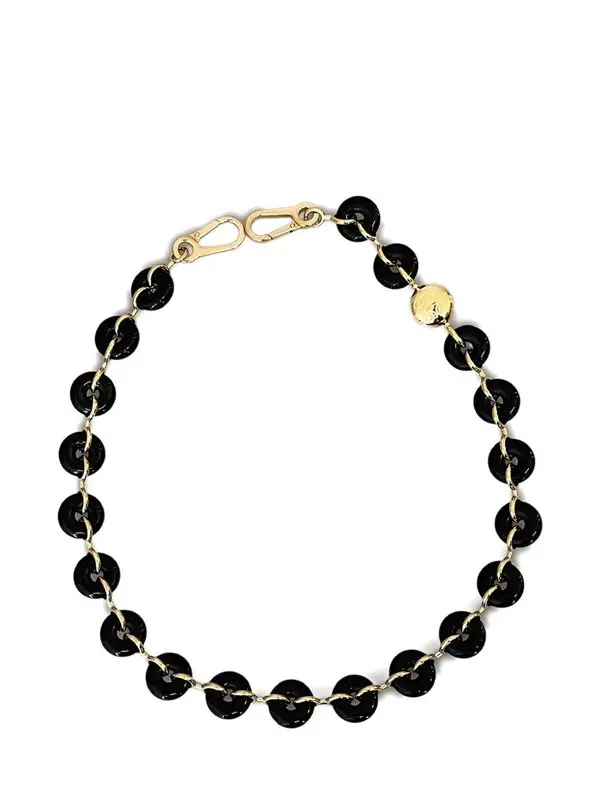 Loewe Donut Chain Strap - Black