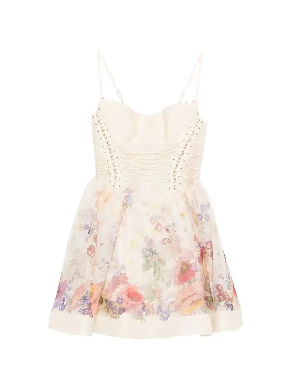 Zimmermann Alchemy Mini Dress - White