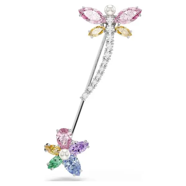 SWAROVSKI Ariana Grande X Dragonfly Brooch - Multicolored