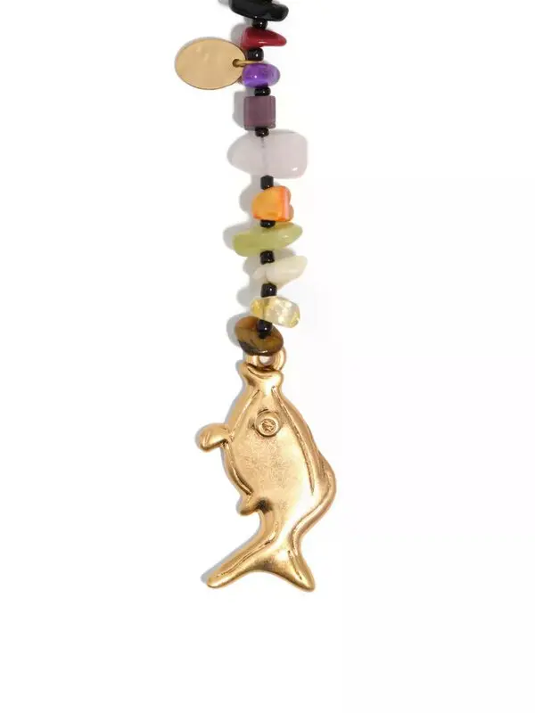 Bimba Y Lola Multicoloured Charm Necklace