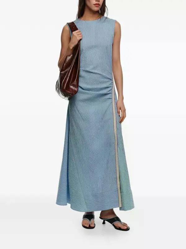 Bimba Y Lola Striped Maxi Dress