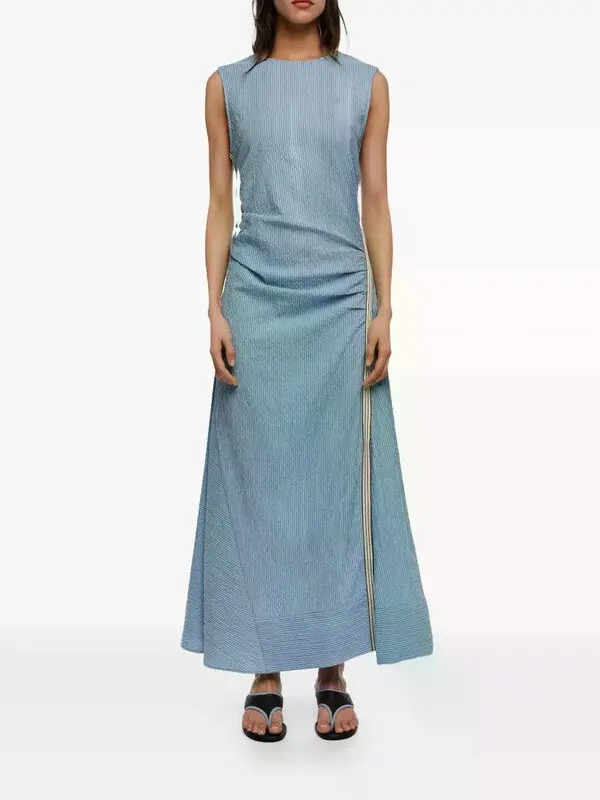 Bimba Y Lola Striped Maxi Dress