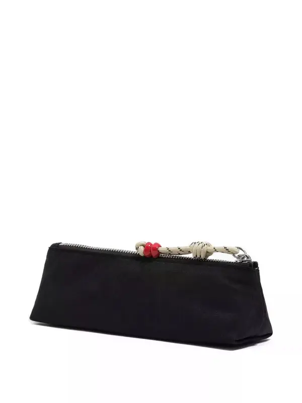 Bimba Y Lola Cord-detail Makeup Bag - Grey