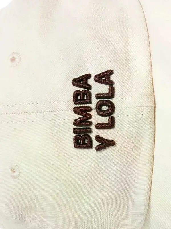 Bimba Y Lola Embroidered Logo Cap - White