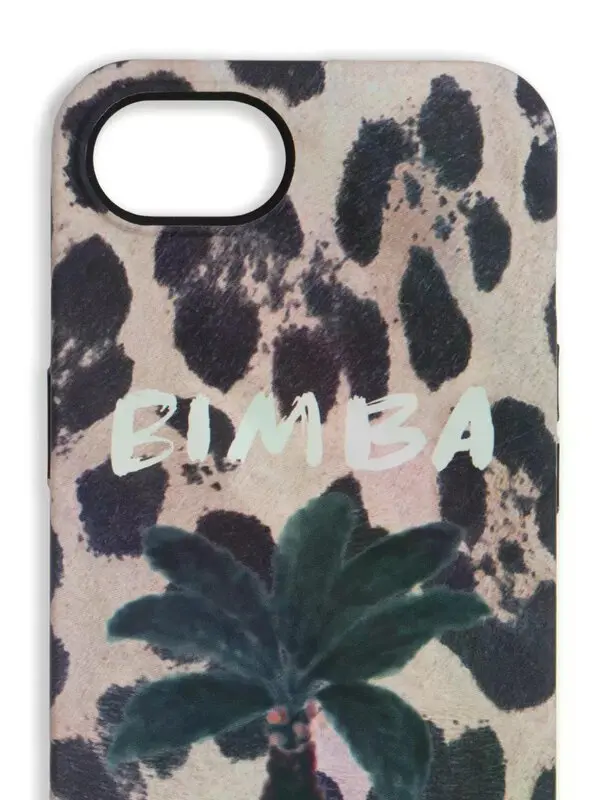Bimba Y Lola Iphone 16 E Animal-print Phone Case