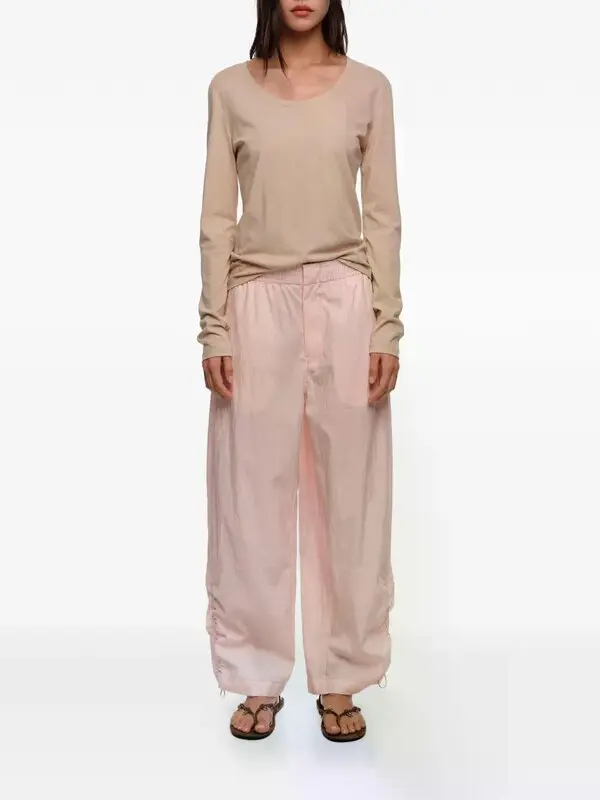 Bimba Y Lola Gathered Detail Mid-rise Trousers