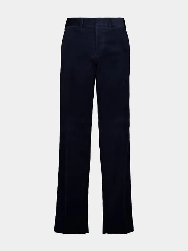 Fendi Corduroy Trousers - Blue