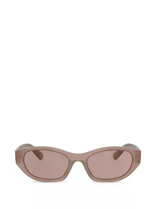Miu Miu Geometric-frame Sunglasses - Neutrals