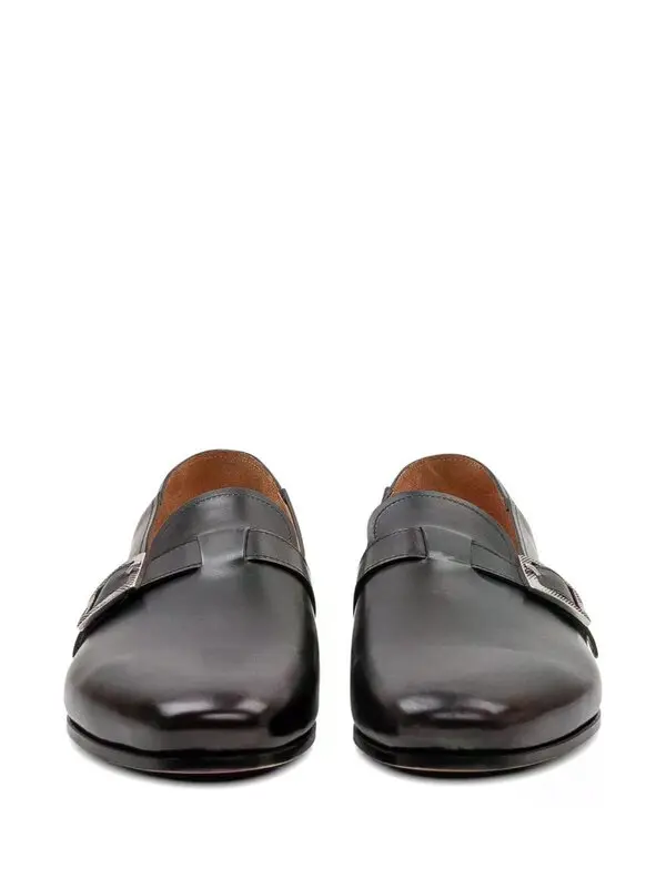 Premiata Buckle-strap Monk Shoes