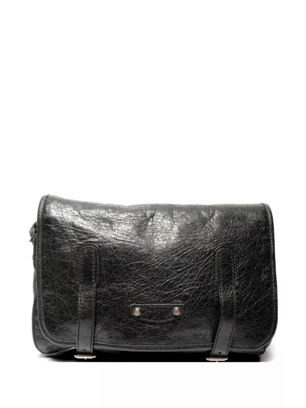 Balenciaga 1990-2000s Wrinkle Processing Clutch Bag