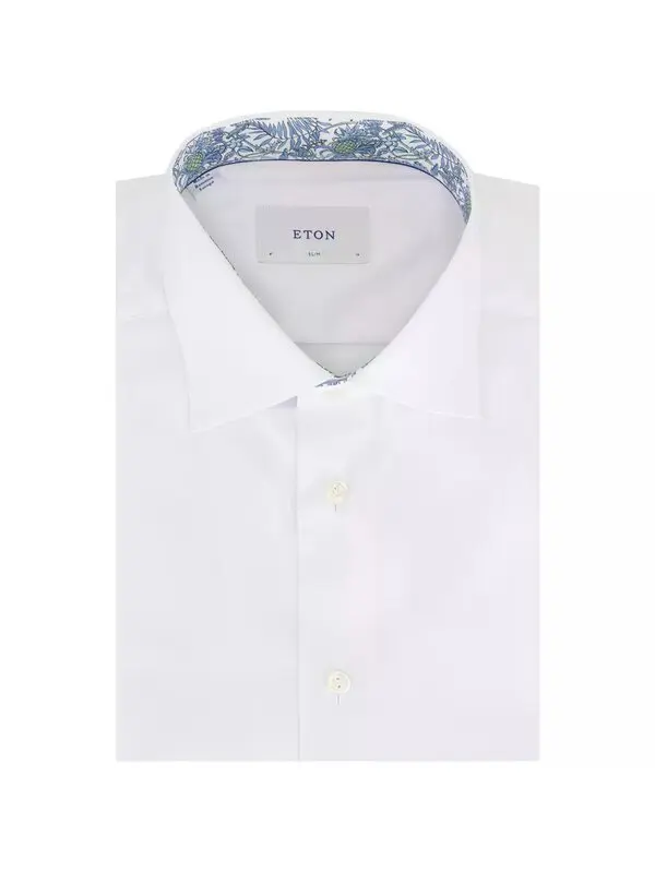 Eton Cotton Shirt - White