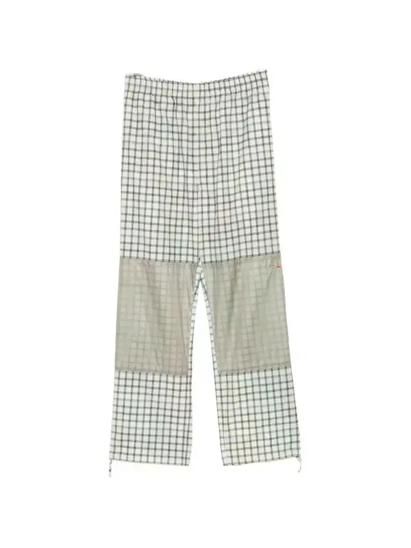 ROA Aair Floweave Printed Check Pants