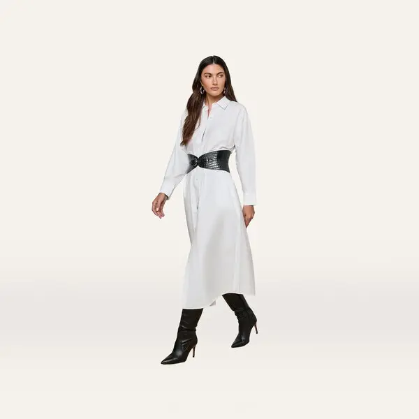 L'Agence Ridley Shirt Dress