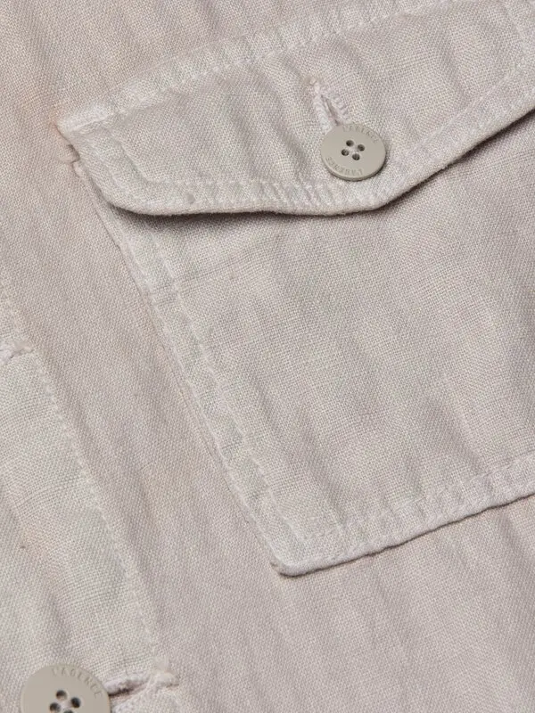 L'Agence Samaya Linen Utility Jacket