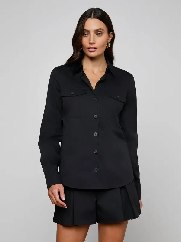 L'Agence Pearson Poplin Shirt