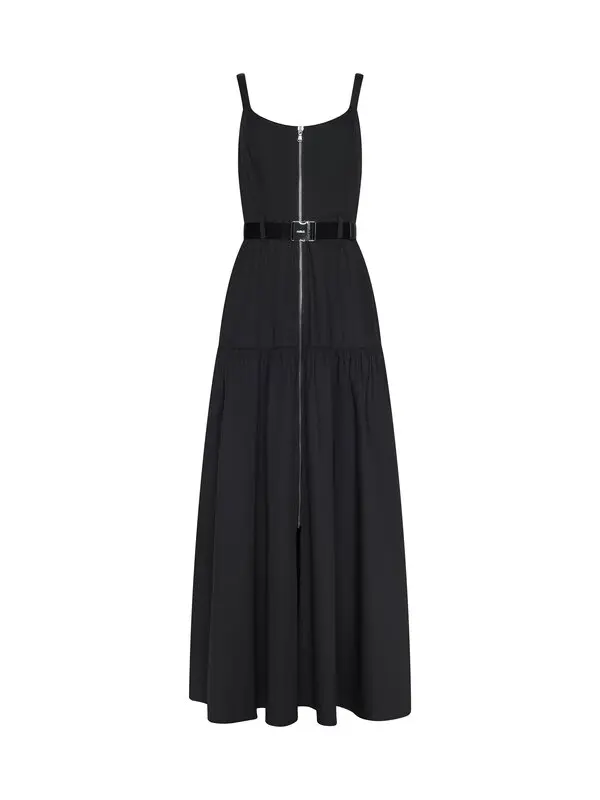 L'Agence Rima Maxi Dress - Black