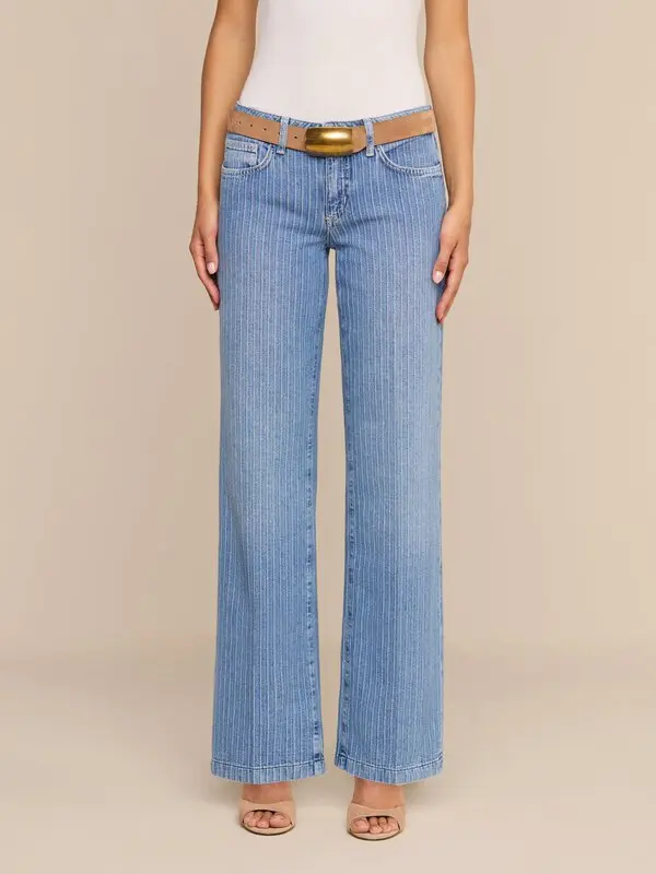 L'Agence Joanne Low-rise Wide-leg Jeans