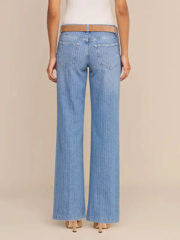 L'Agence Joanne Low-rise Wide-leg Jeans