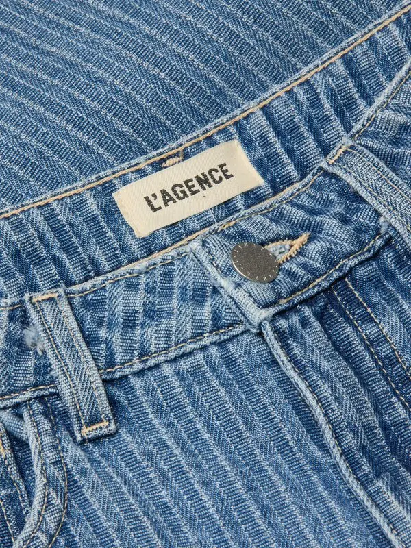 L'Agence Joanne Low-rise Wide-leg Jeans