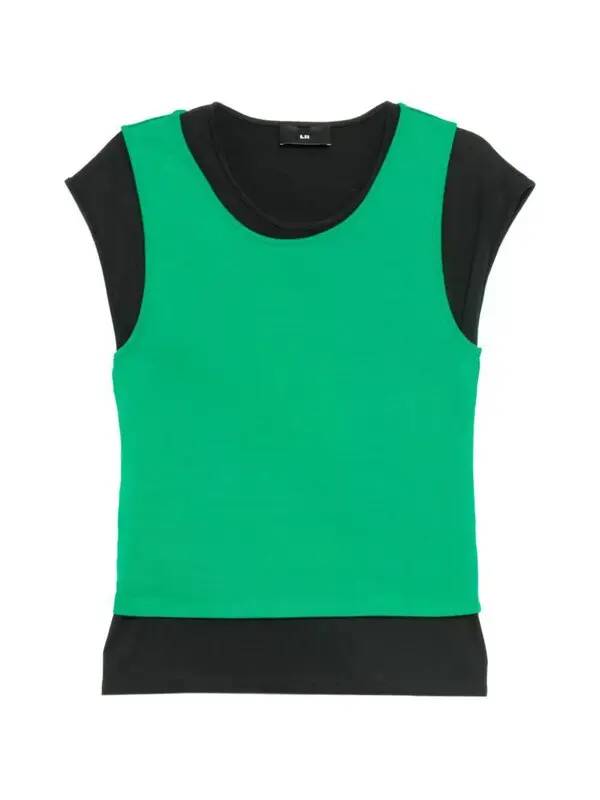 LII Layered Sleeveless T-shirt