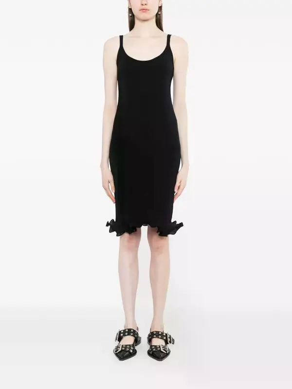 JNBY Budding-hem Mini Dress - Black